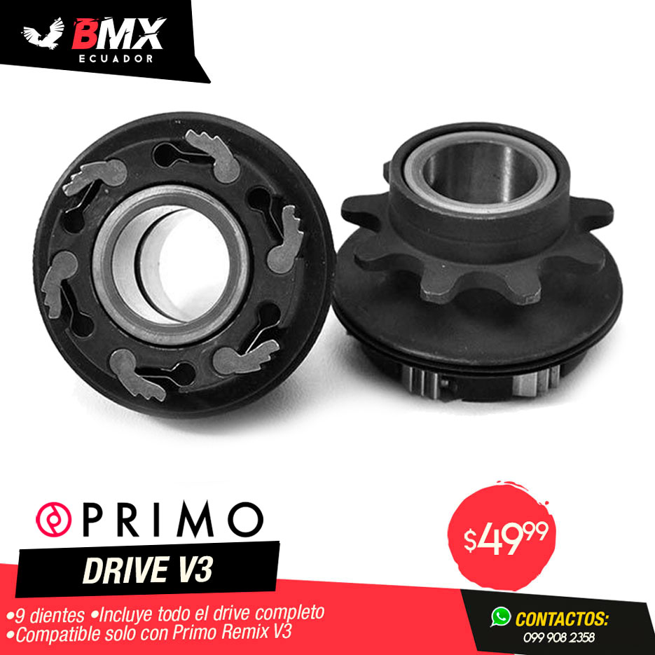 DRIVE PRIMO V3 – BMX ECUADOR