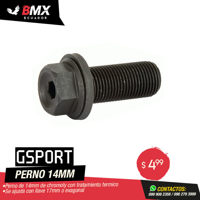 PERNO DE MANZANAS GSPORT 14MM – BMX ECUADOR