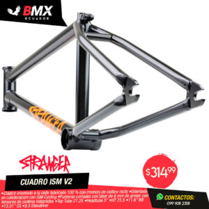 CUADRO STRANGER “ISM V2” NEGRO – BMX ECUADOR