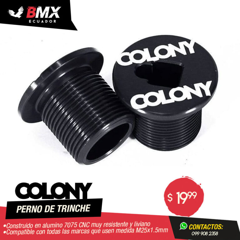 PERNO DE TRINCHE “COLONY” M25 – BMX ECUADOR