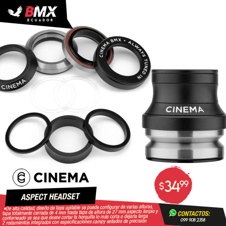 CINEMA HEADSET «ASPECT» – BMX ECUADOR